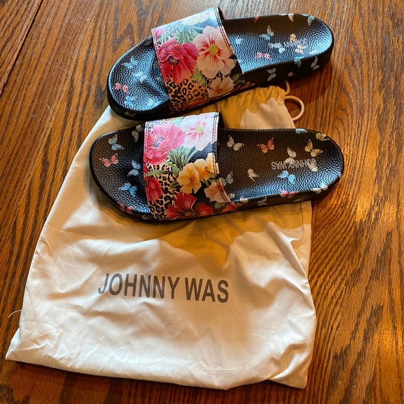 Johnny Was | Shoes | Johnny Was Slides New | Poshmark